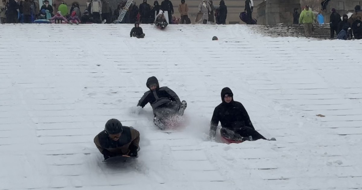 Photos: How people spent their snow day after Philly has highest ...