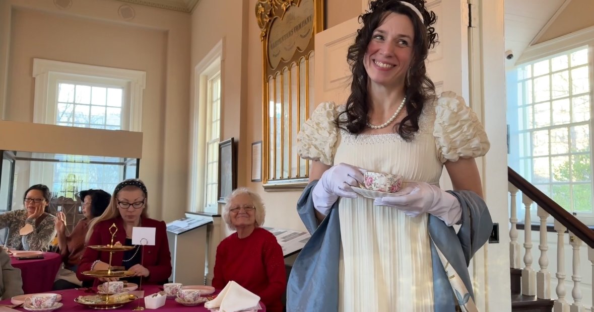 Carpenters' Hall is hosting tea parties with impersonator of former ...