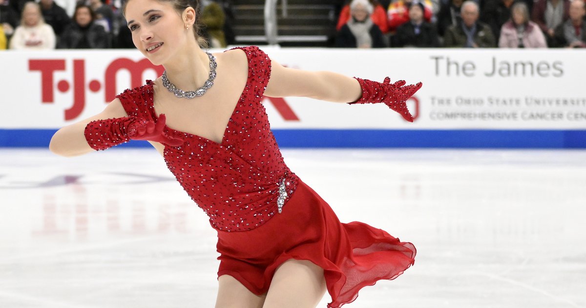 Figure skater Isabeau Levito to make her Olympics debut Tuesday in ...
