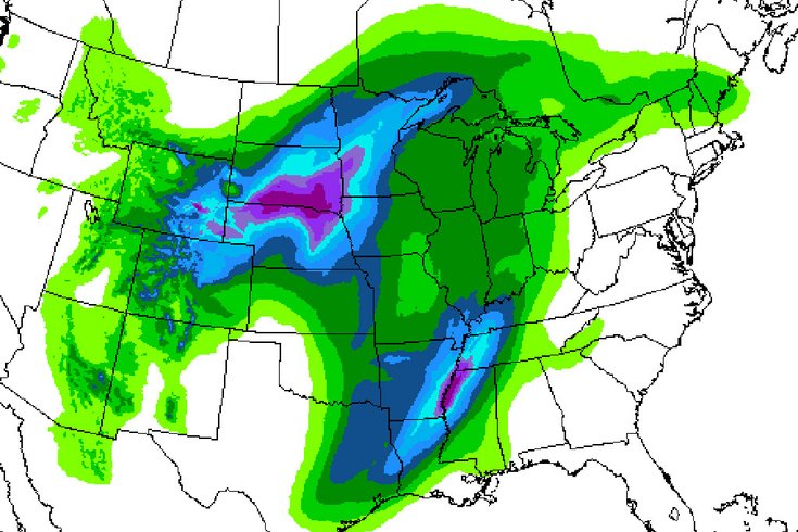 What will the bomb cyclone in the Midwest mean for Philly? | PhillyVoice