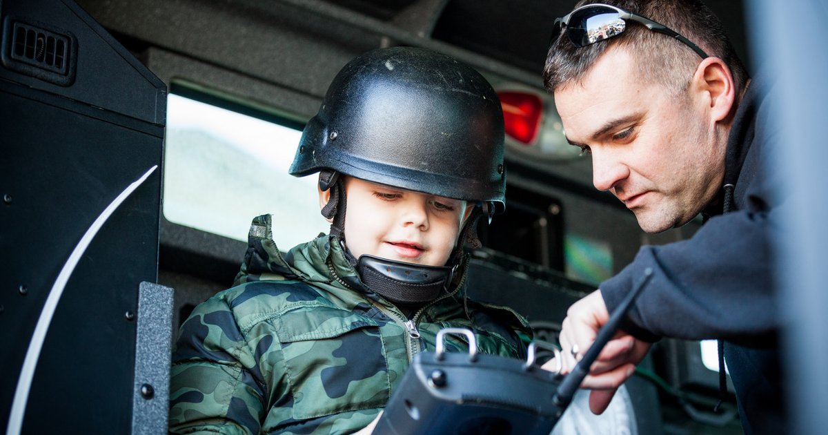 Gallery: 7-year-old becomes officer for a day | PhillyVoice