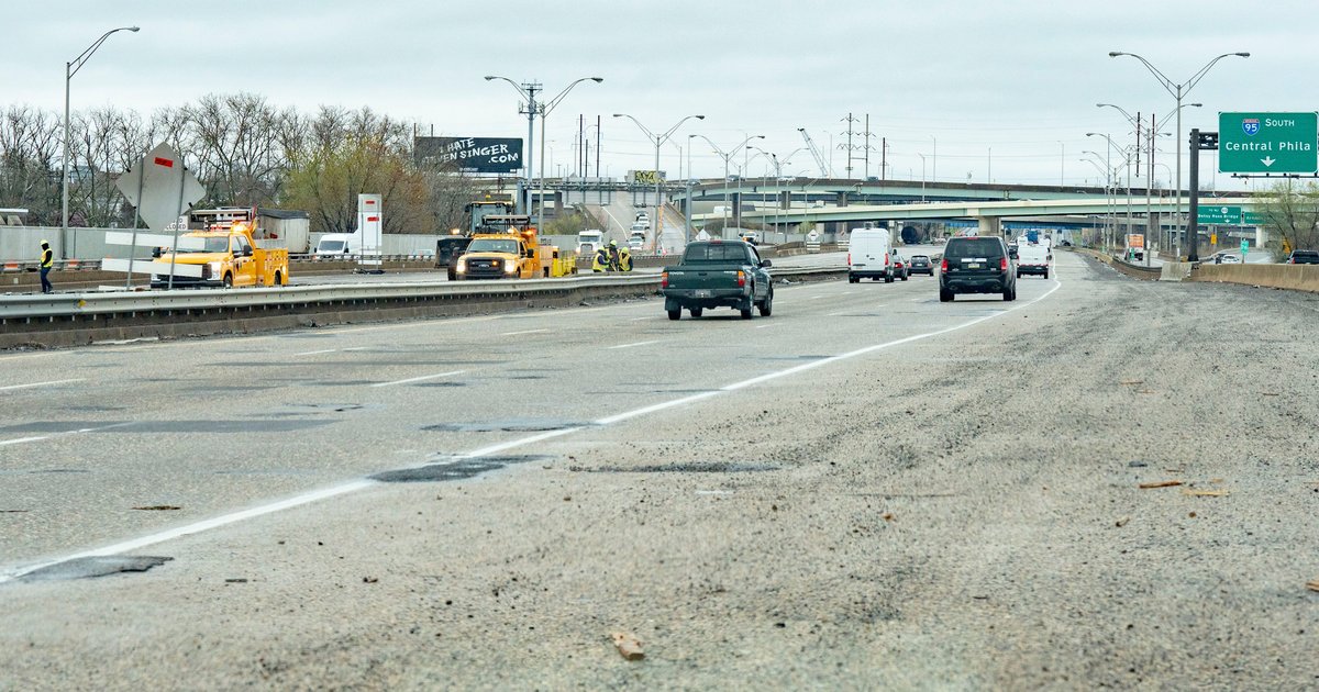 I-95 North in Philadelphia reopens after Conrail bridge repairs finish ...