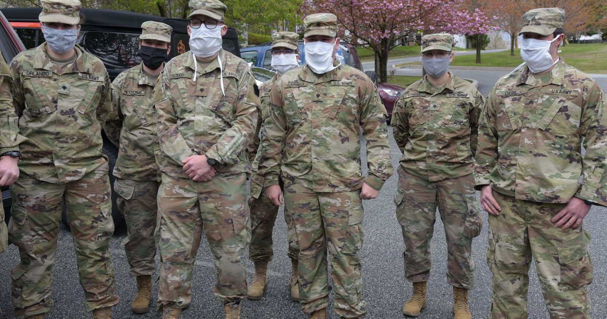 Pennsylvania National Guard assisting COVID-19 efforts in Philadelphia ...
