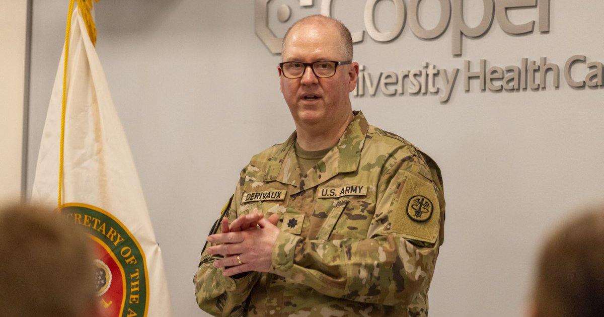 Cooper Health surgeon's decision to join U.S. Army offers lessons for ...