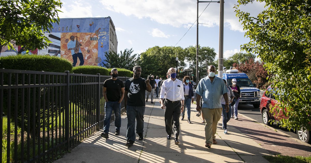 Gov. Wolf marches with peaceful protesters calling for justice for ...