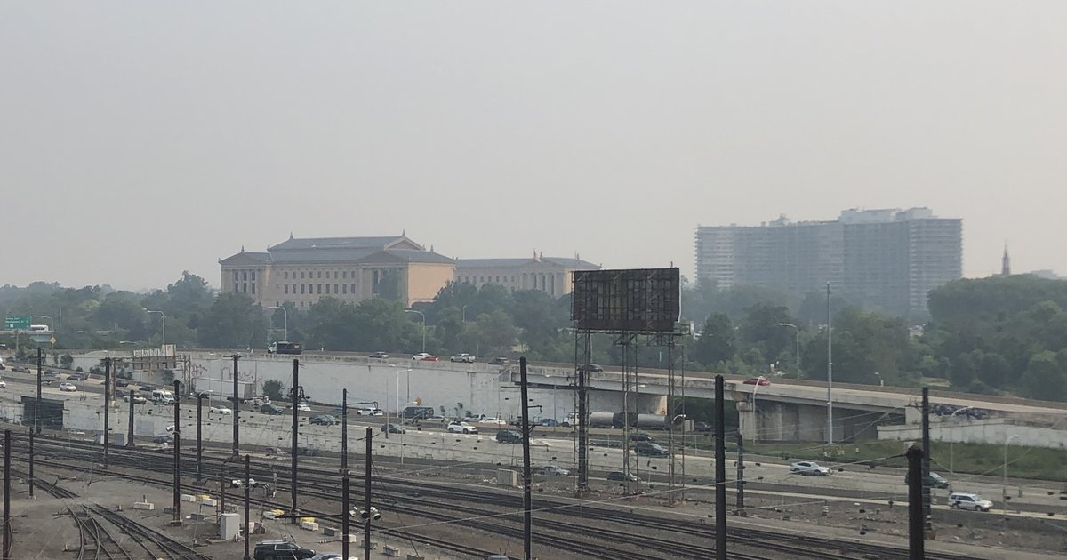 Philly's air quality was the worst in the world overnight due to smoke ...