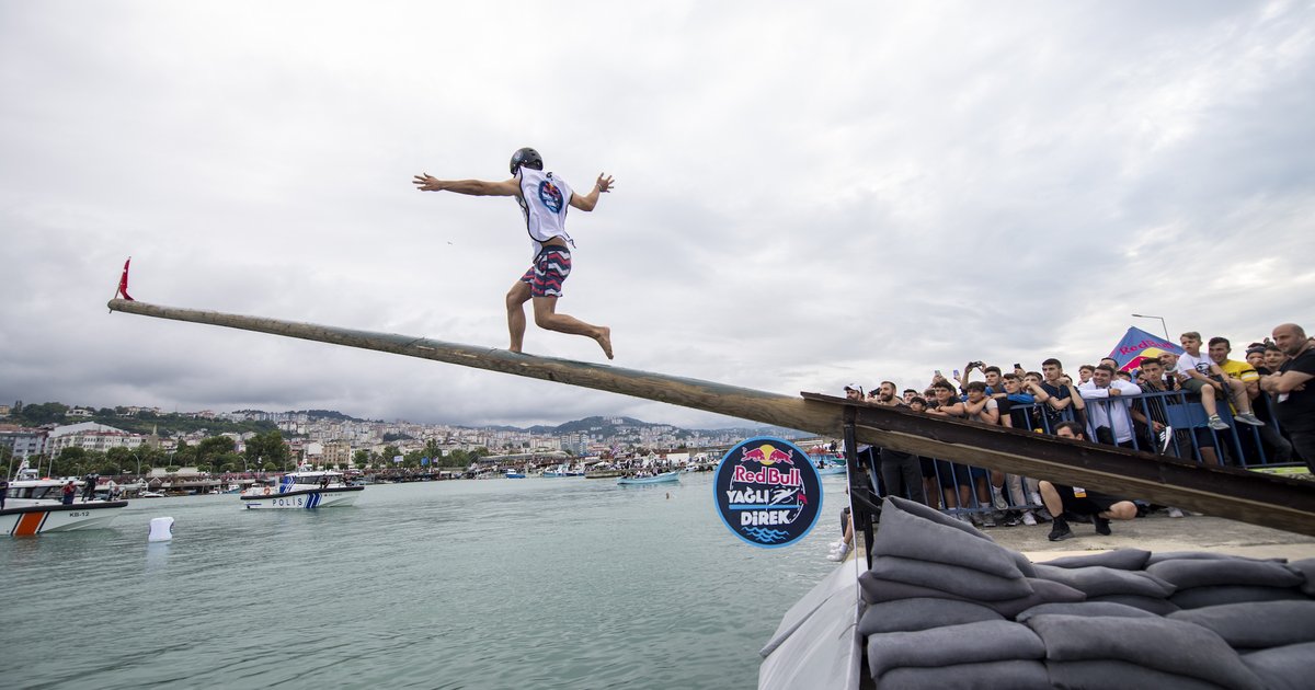 Greased pole race hosted by Red Bull to take place in Spruce Harbor ...