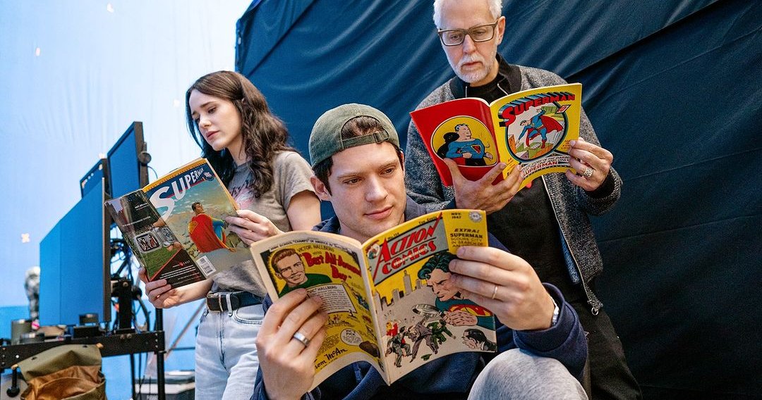 'Superman' actor David Corenswet celebrates end of film shoot with ...