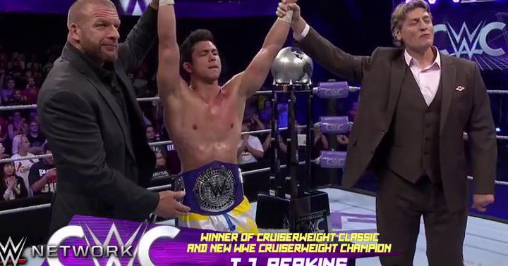 WWE Cruiserweight Classic: TJ Perkins shockingly becomes new champion | PhillyVoice