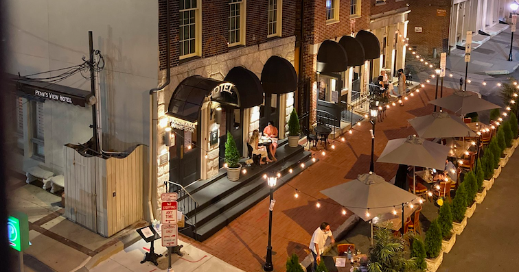 Panorama in Old City hosting movie night that includes three-course ...