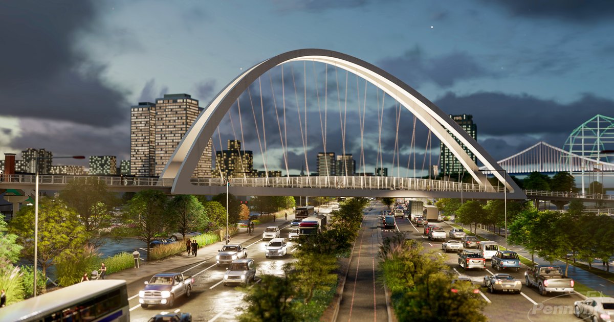 How PennDOT plans to extend the South Street Pedestrian Bridge over ...