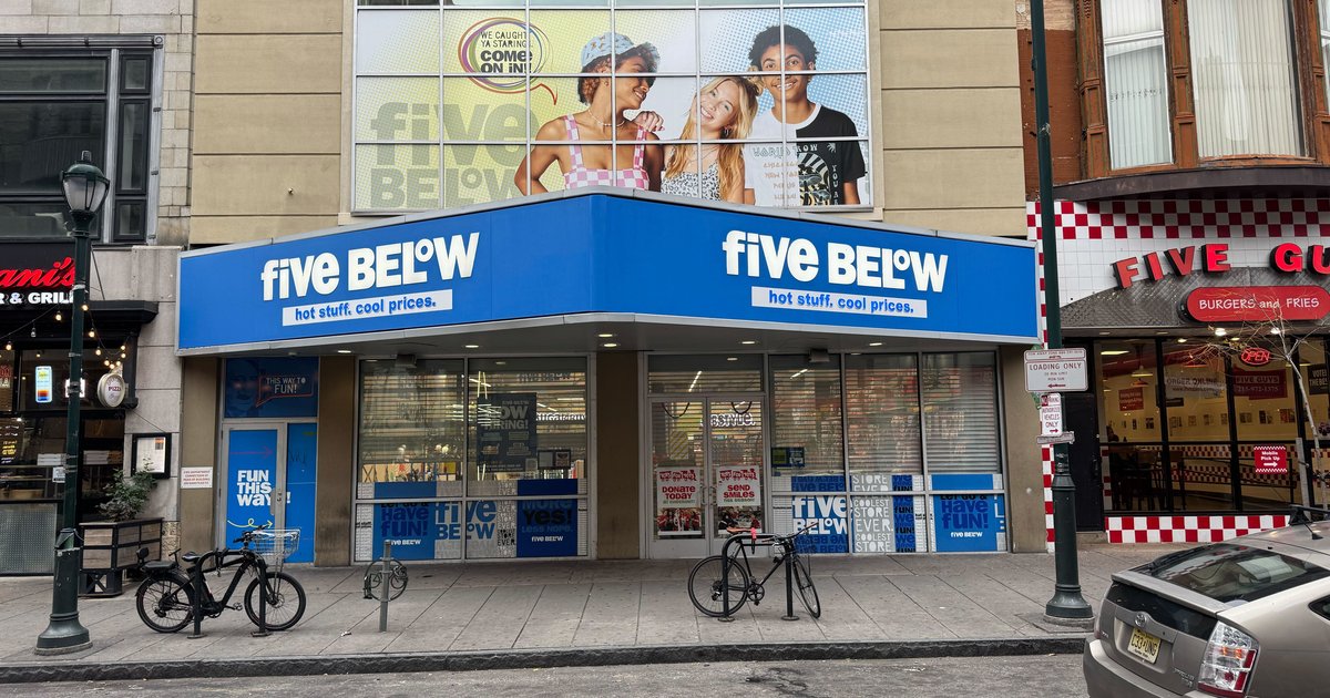 Five Below in Center City ordered shut down by Philly health officials ...