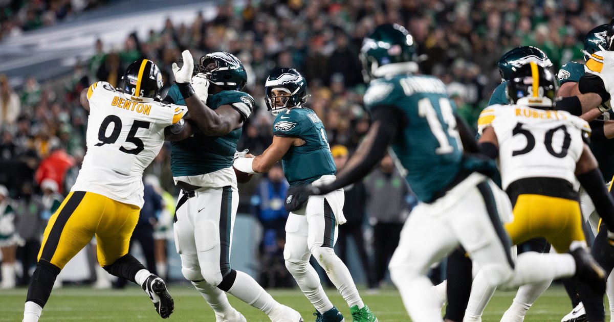 The pivotal plays from another Eagles statement win over the Steelers ...