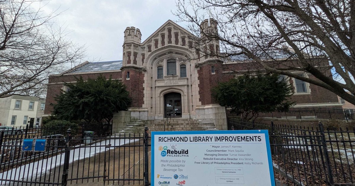 Richmond Library to remain closed due roof problems | PhillyVoice
