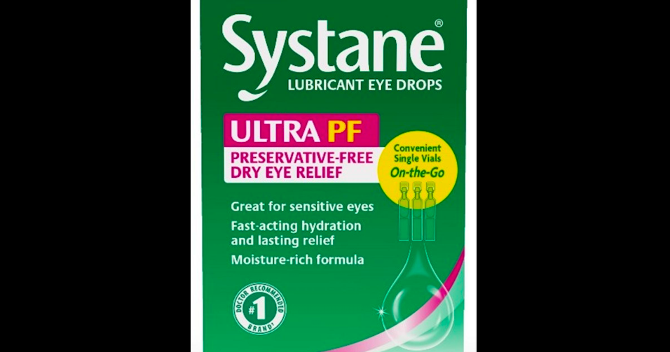 Systane Lubricant Eye Drops Ultra PF recalled due to potential fungal ...