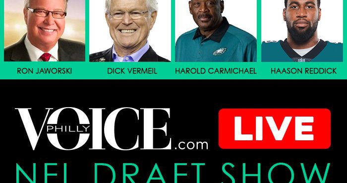 Live 2022 NFL Draft show with Eagles legends Ron Jaworski, Dick Vermeil ...