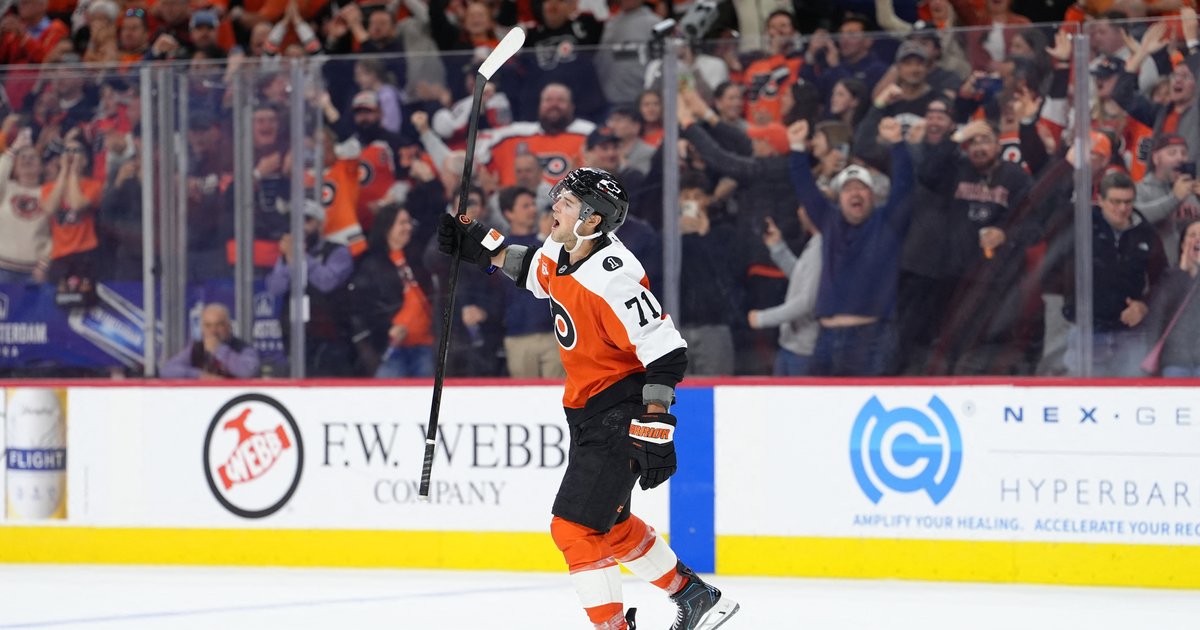 Flyers sign Tyson Foerster to eight-year extension, lock in another ...