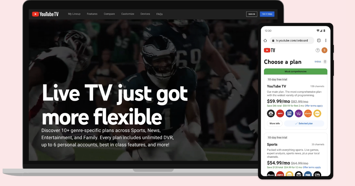 YouTube TV offers new sports bundle with NBC Sports Philadelphia ...
