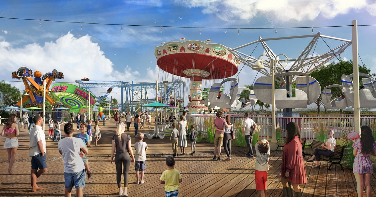 Six Flags to open Jersey Shore-themed attraction with two new roller ...