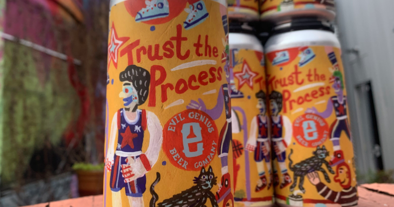 Evil Genius releases Sixers-inspired beer, ‘Trust the Process ...