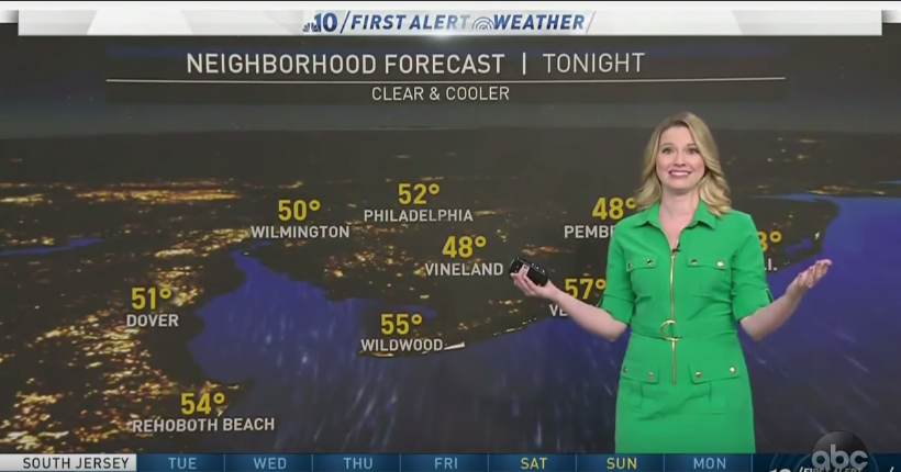 NBC10 meteorologist Krystal Klei featured on Jimmy Kimmel's ...