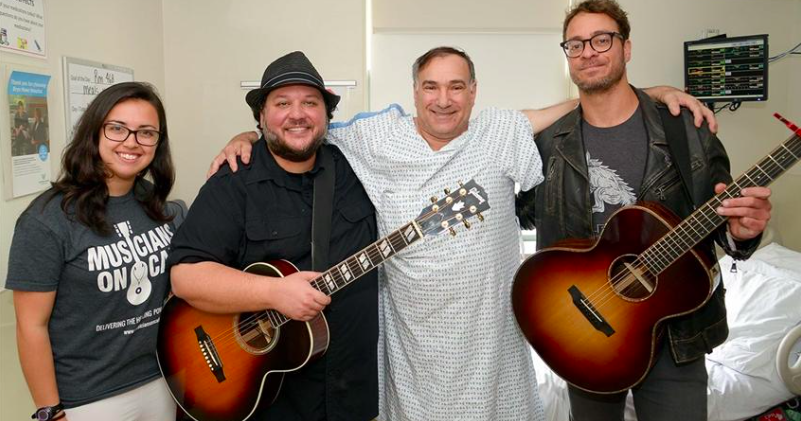 WATCH: Amos Lee and Mutlu visit local hospital with Musicians on Call ...