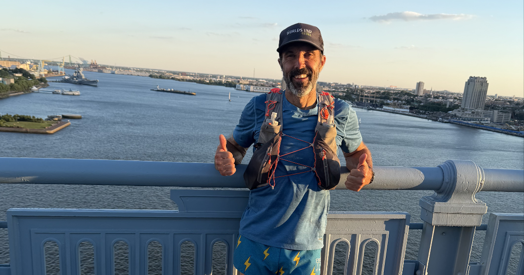 Philly man sets record for fastest run across Pennsylvania | PhillyVoice