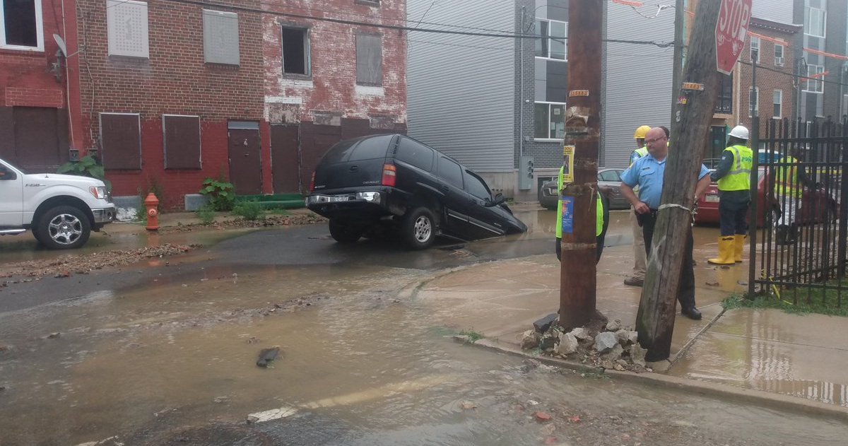 Water main break in North Philadelphia shut off by emergency crews ...