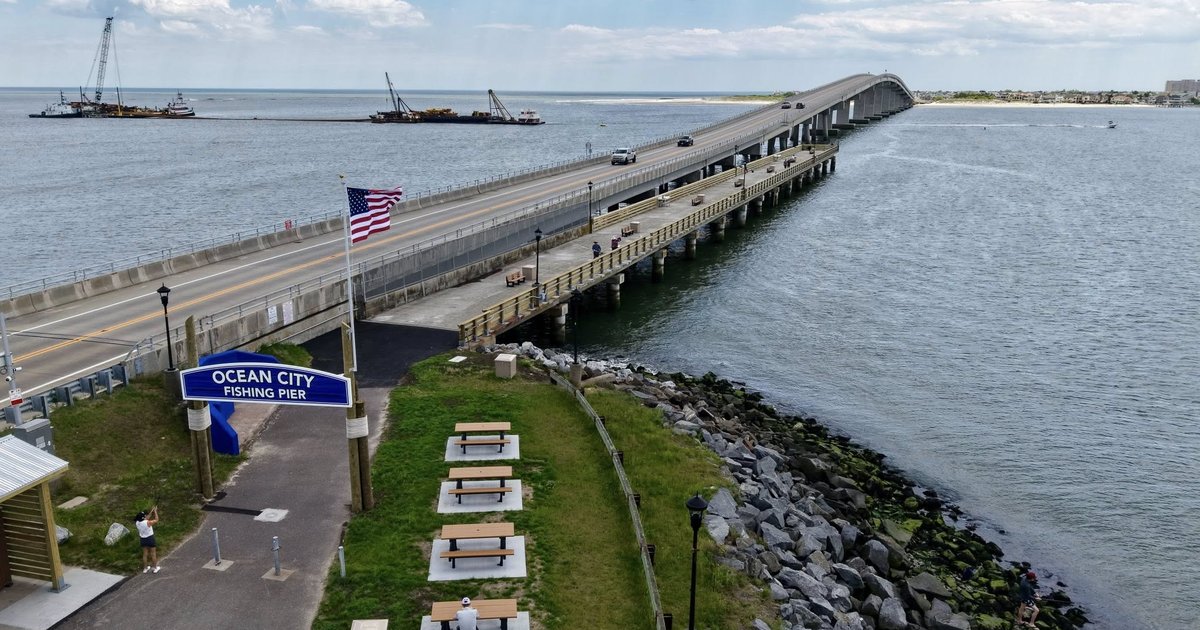 Ocean City Fishing Pier reopens after $700,000 renovation | PhillyVoice