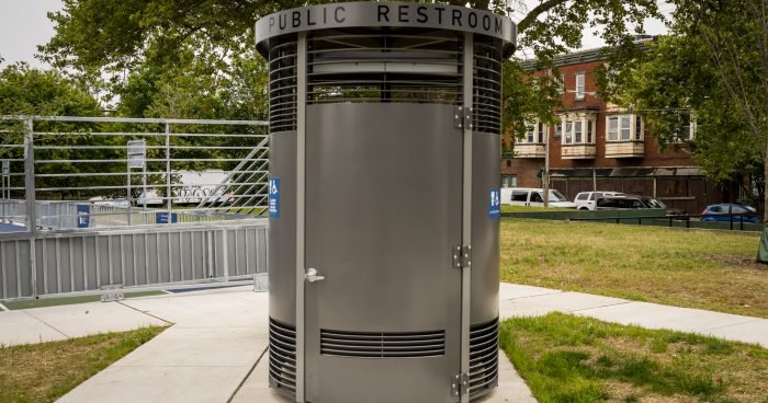 Two of Philly's new 'Portland Loo' restrooms are now open, with four ...