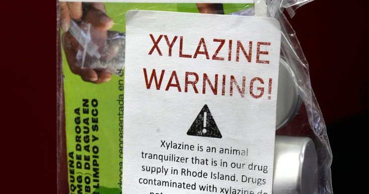 White House unveils strategy to combat xylazine, the animal sedative ...