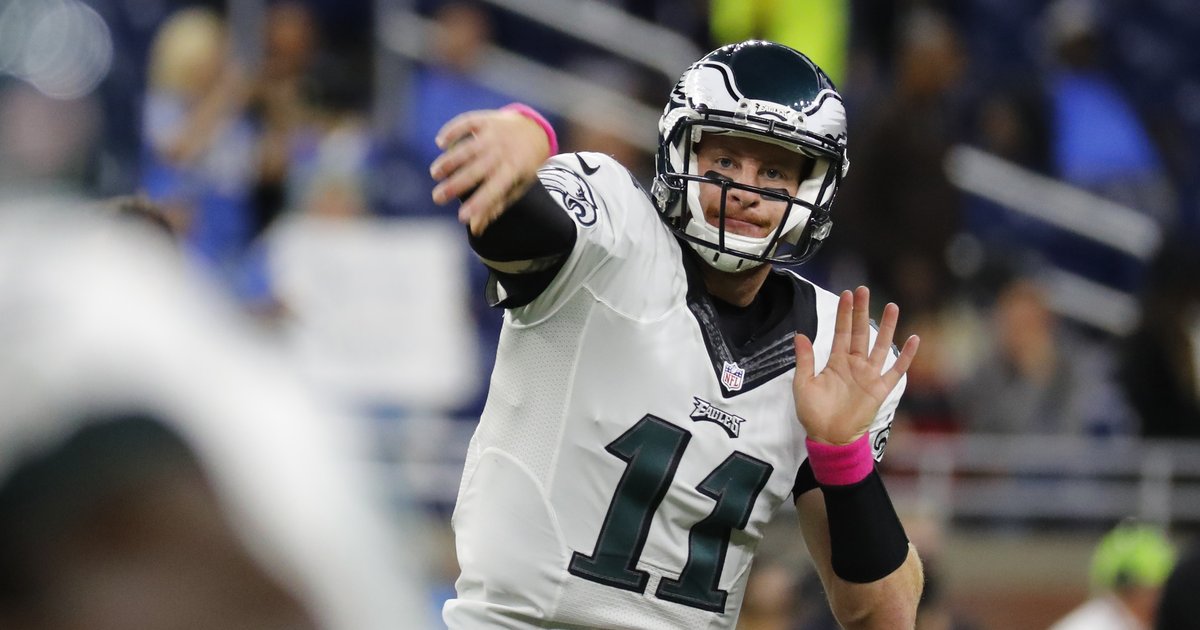 Despite historic start, Wentz not the favorite to win offensive rookie ...