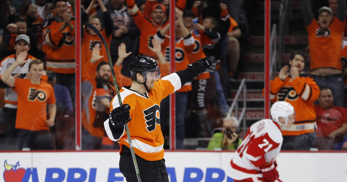 Flyers 4, Red Wings 3: One point out, it's starting to feel like the ...