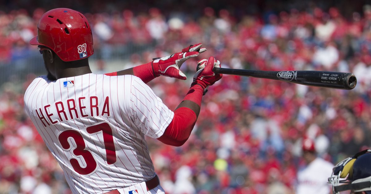 Odubel Herrera taking pride - and finding success - atop Phillies ...