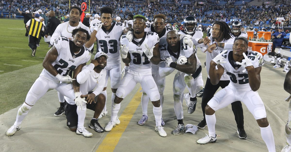 WATCH: Malcolm Jenkins, Jalen Mills celebrate Eagles' big win by ...