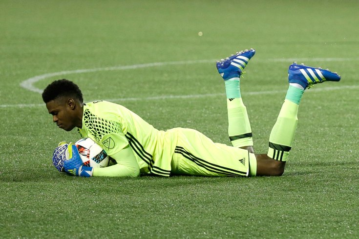 At some point, Union goalkeeper Andre Blake was the subject of European ...