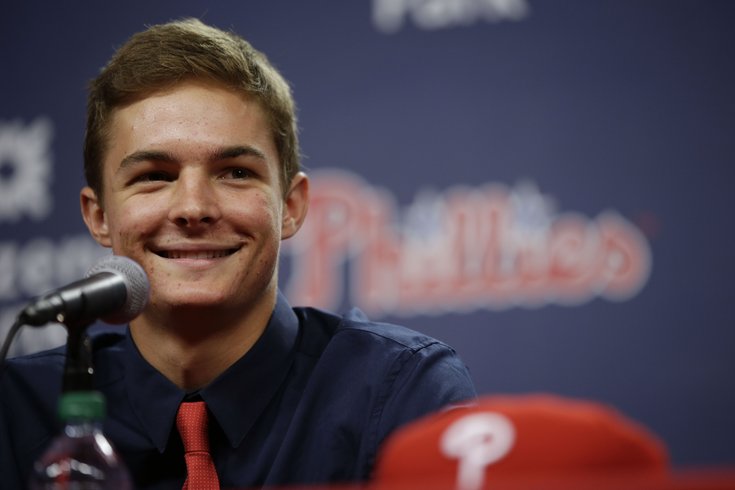 'He's going to be something special' - Phillies introduce top pick ...