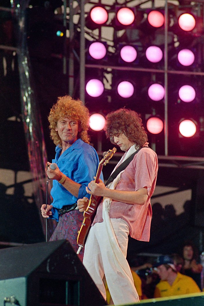 A look back in pictures: 32 years since Live Aid brought thousands to ...