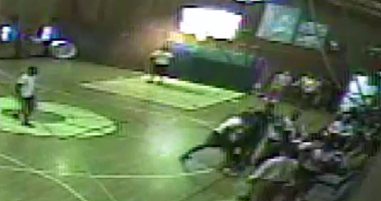 Video: Victim assaulted during charity basketball game at Philly high ...