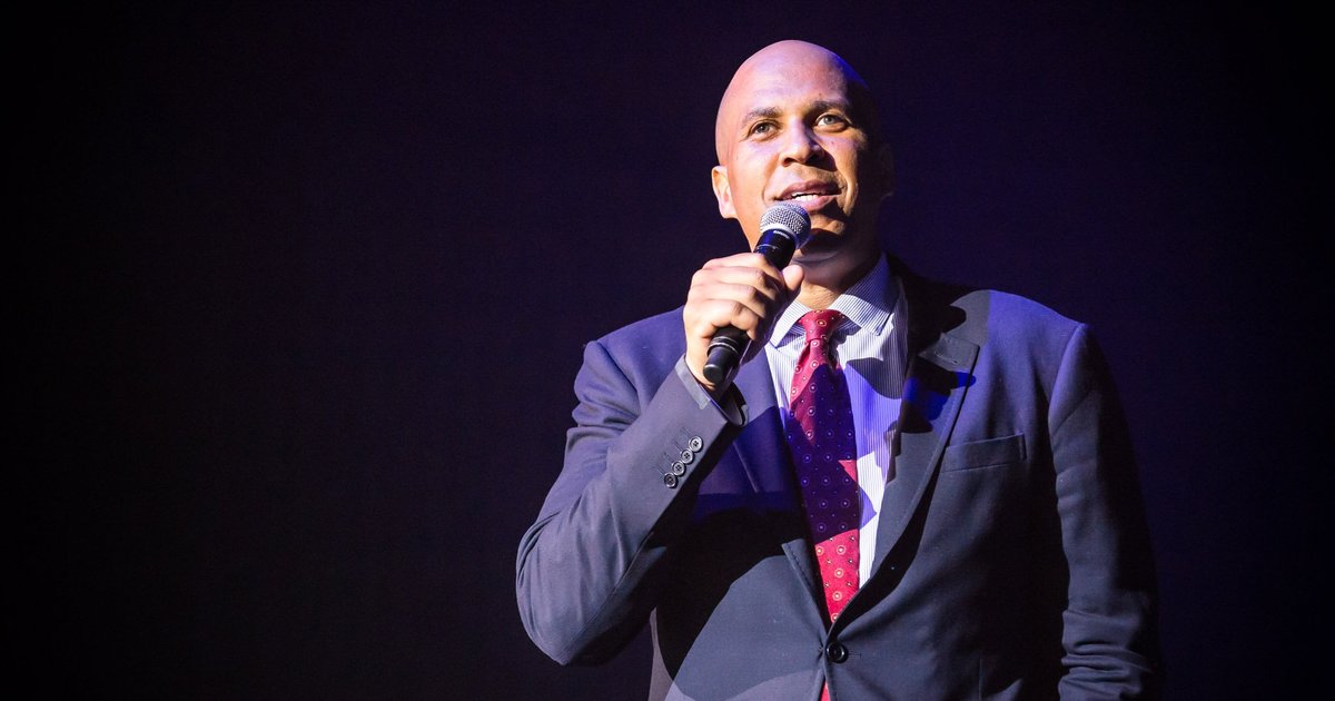 Newly signed bill means Cory Booker can simultaneously run for ...