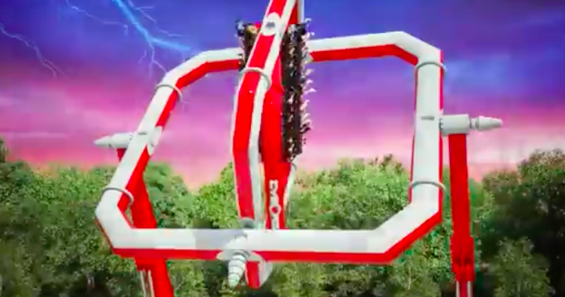 WATCH: Six Flags unveils plan for 'futuristic' CYBORG thrill ride ...