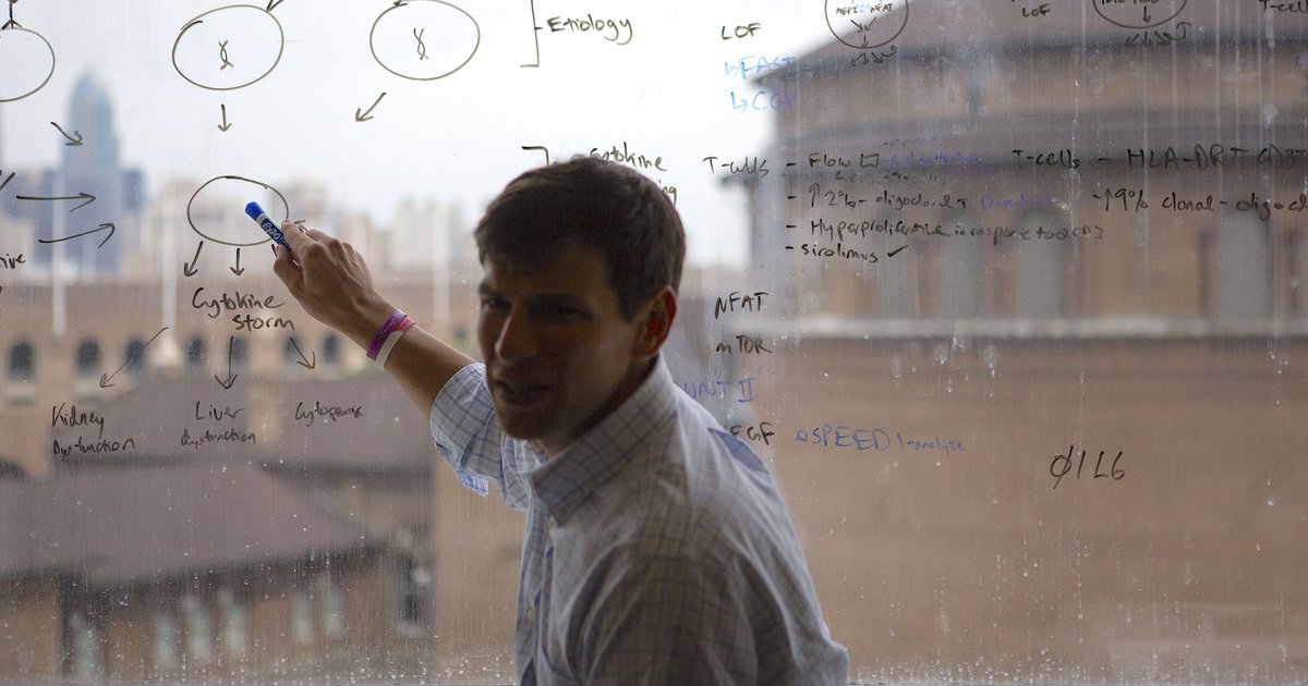 Dr. David Fajgenbaum shares lessons of his fight against Castleman ...