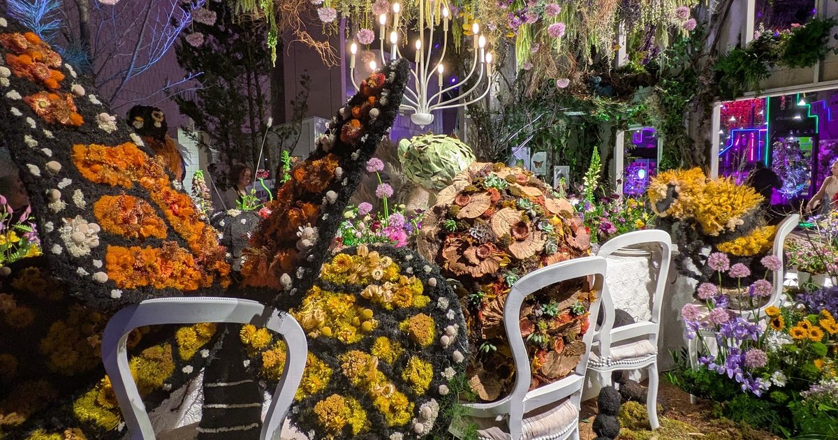 A sneak peek of five displays at the 2025 Philadelphia Flower Show ...