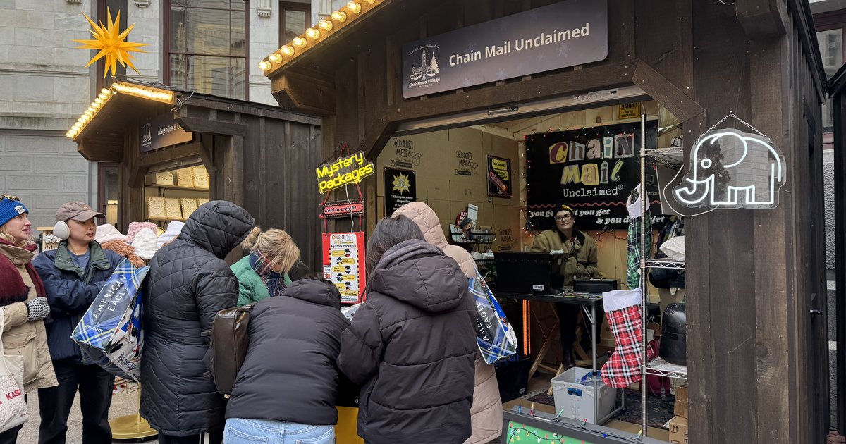 Chain Mail Unclaimed sells unopened packages and Christmas Village ...