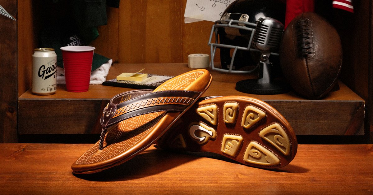 Jason Kelce collaborates with OluKai to release new leather flip-flops ...