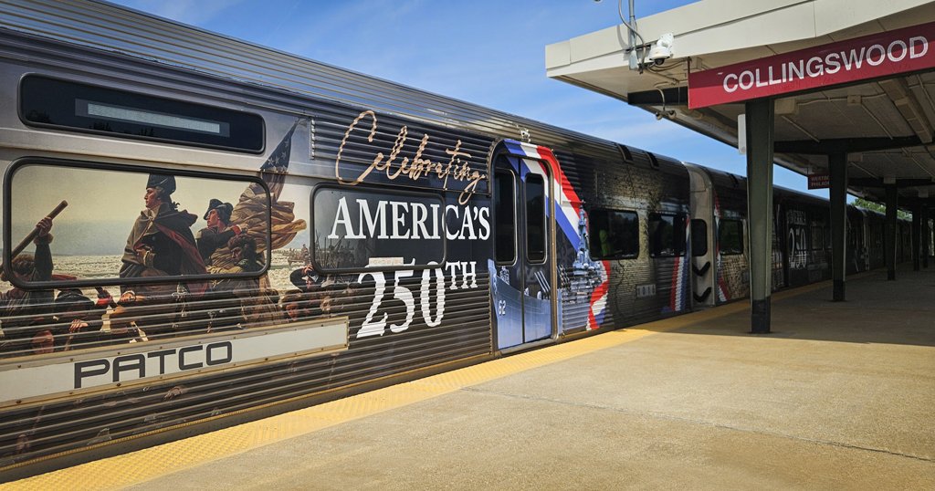 PATCO reveals train designed for country’s 250th anniversary | PhillyVoice