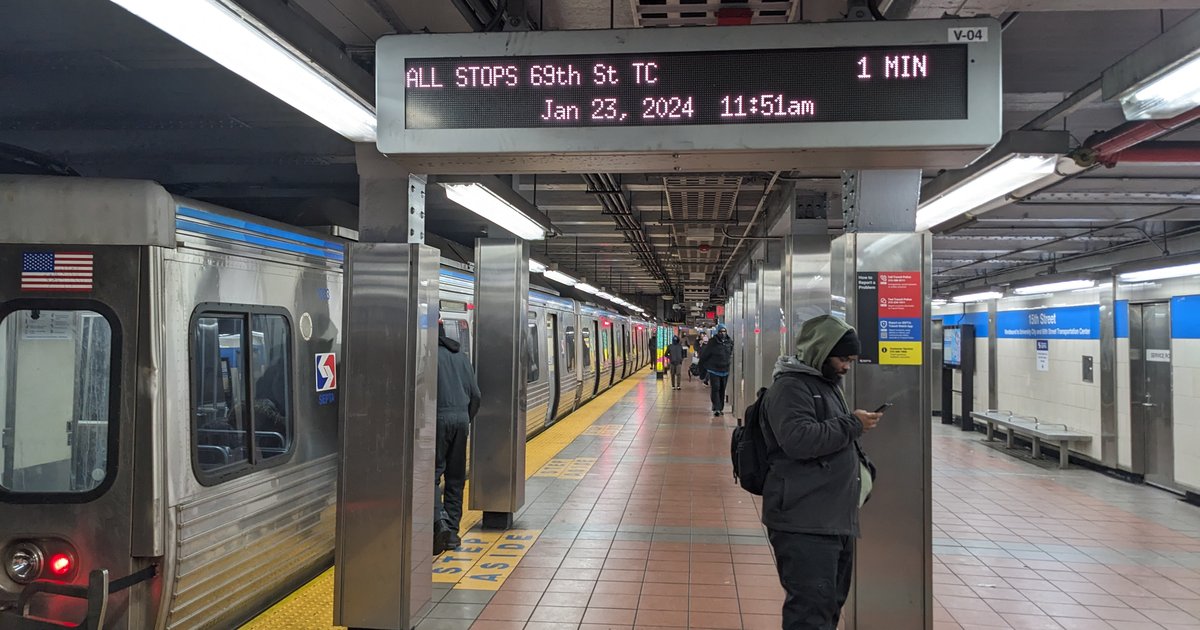 Countdown clocks arrive at 30th Street, Girard stations along Market ...