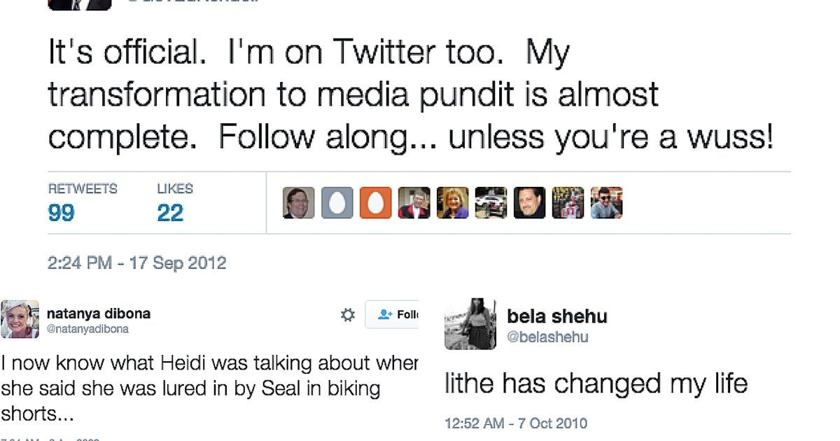 As Twitter turns 10, see the first tweets of 22 influential ...