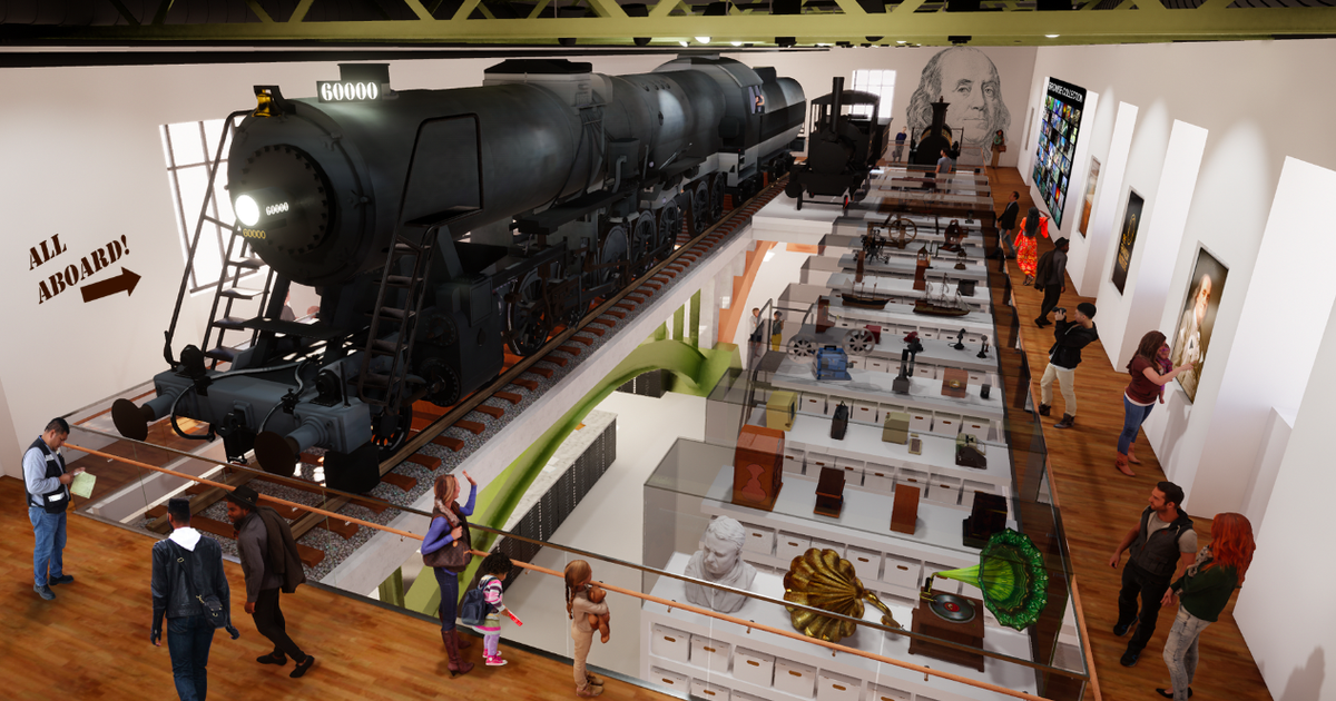 Franklin Institute's Train Factory exhibit getting major renovation ...