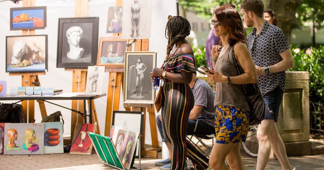 Rittenhouse Square Fine Art Show returns for 98th year | PhillyVoice
